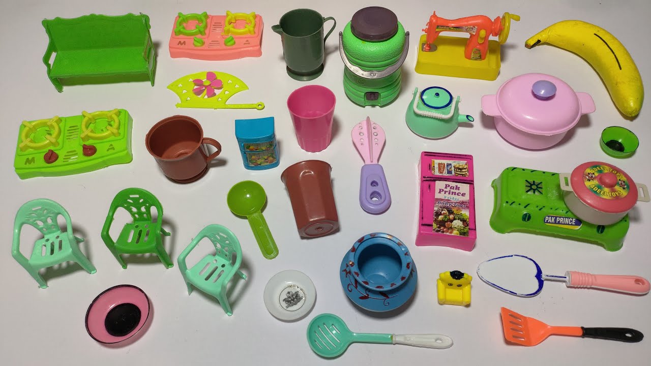 4 Minutes Satisfying Video With Unboxing Hello Kitty kitchen Set ASMR ...