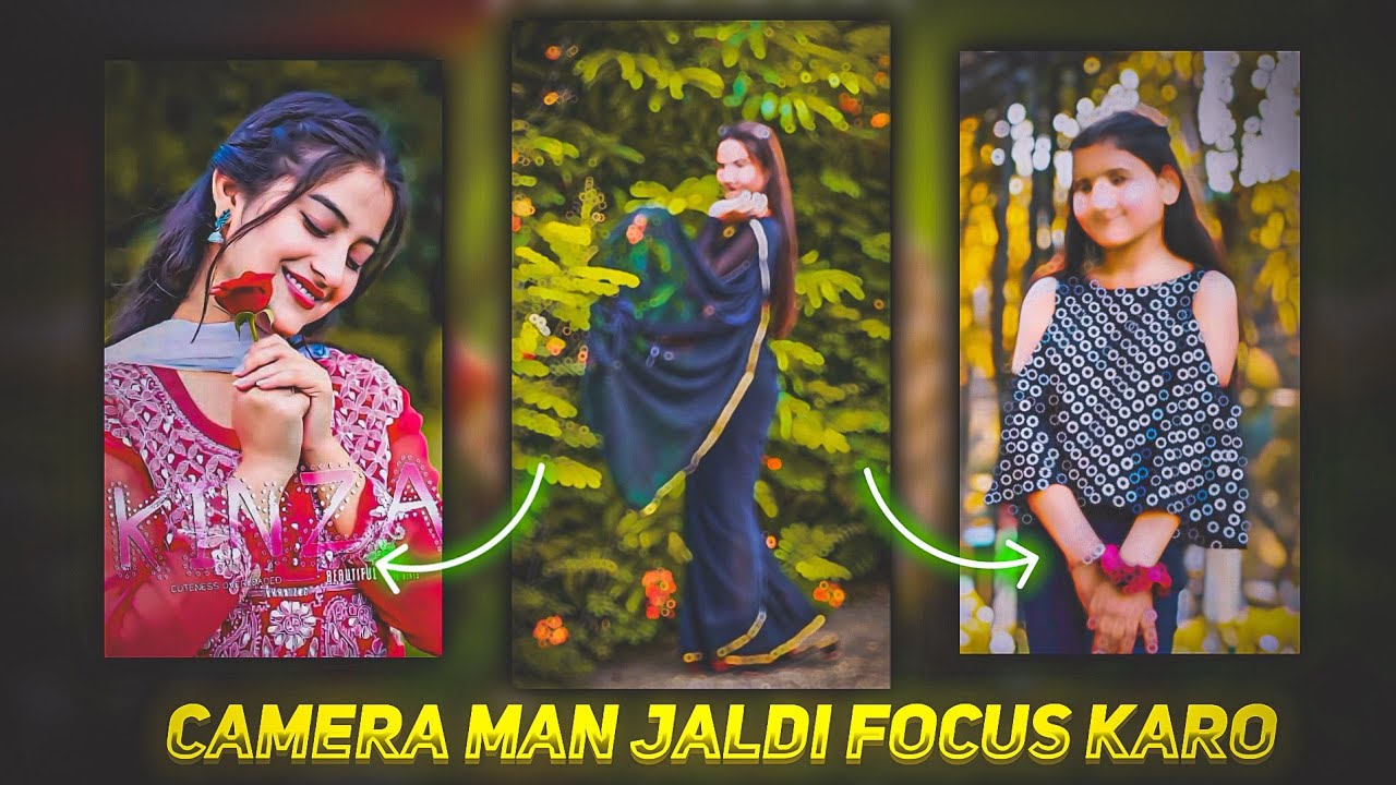 camera man jaldi focus karo reels video editing | camera man jaldi ...