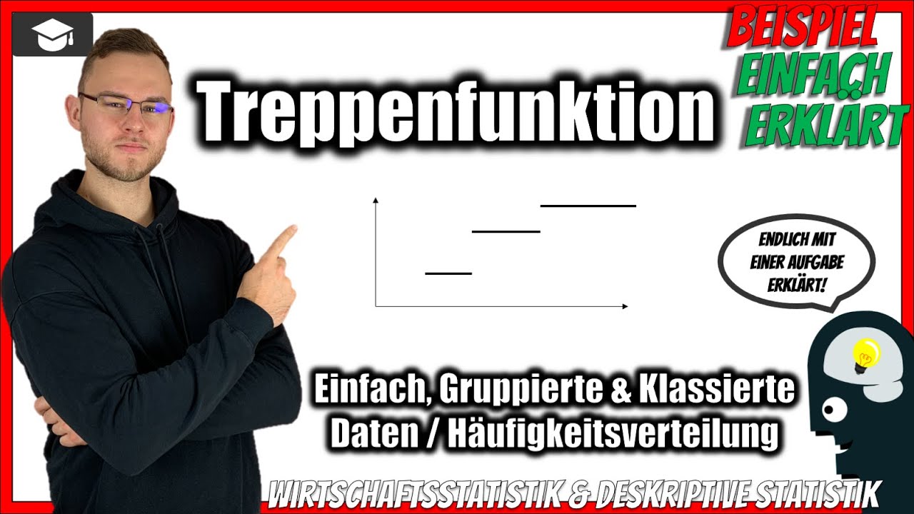 Treppenfunktion Beispiel - An einem Beispiel einfach erklärt ...