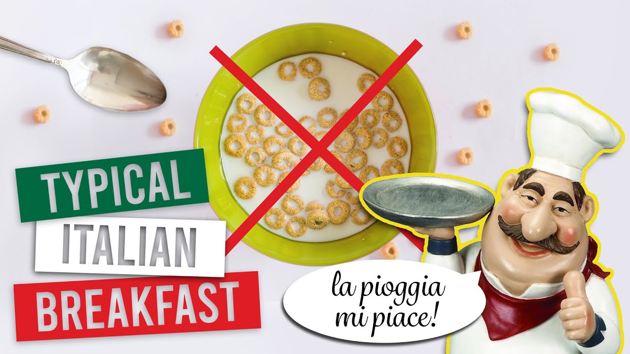 MILK AND CEREAL? TYPICAL ITALIAN BREAKFAST - YouTube