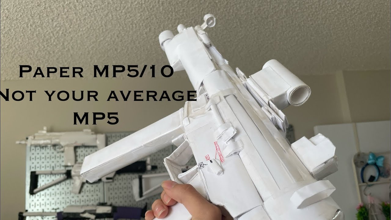 My paper mp5/10 after not making one for 3 years - YouTube