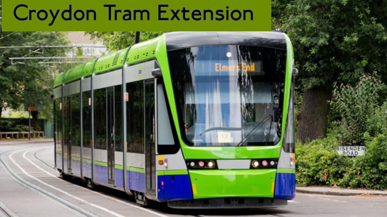 Croydon Tram Extension Project - YouTube