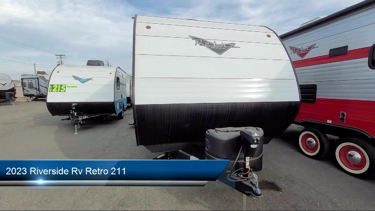 2023 Riverside RV Retro 211 Modesto Sacramento San Jose Stockton ...