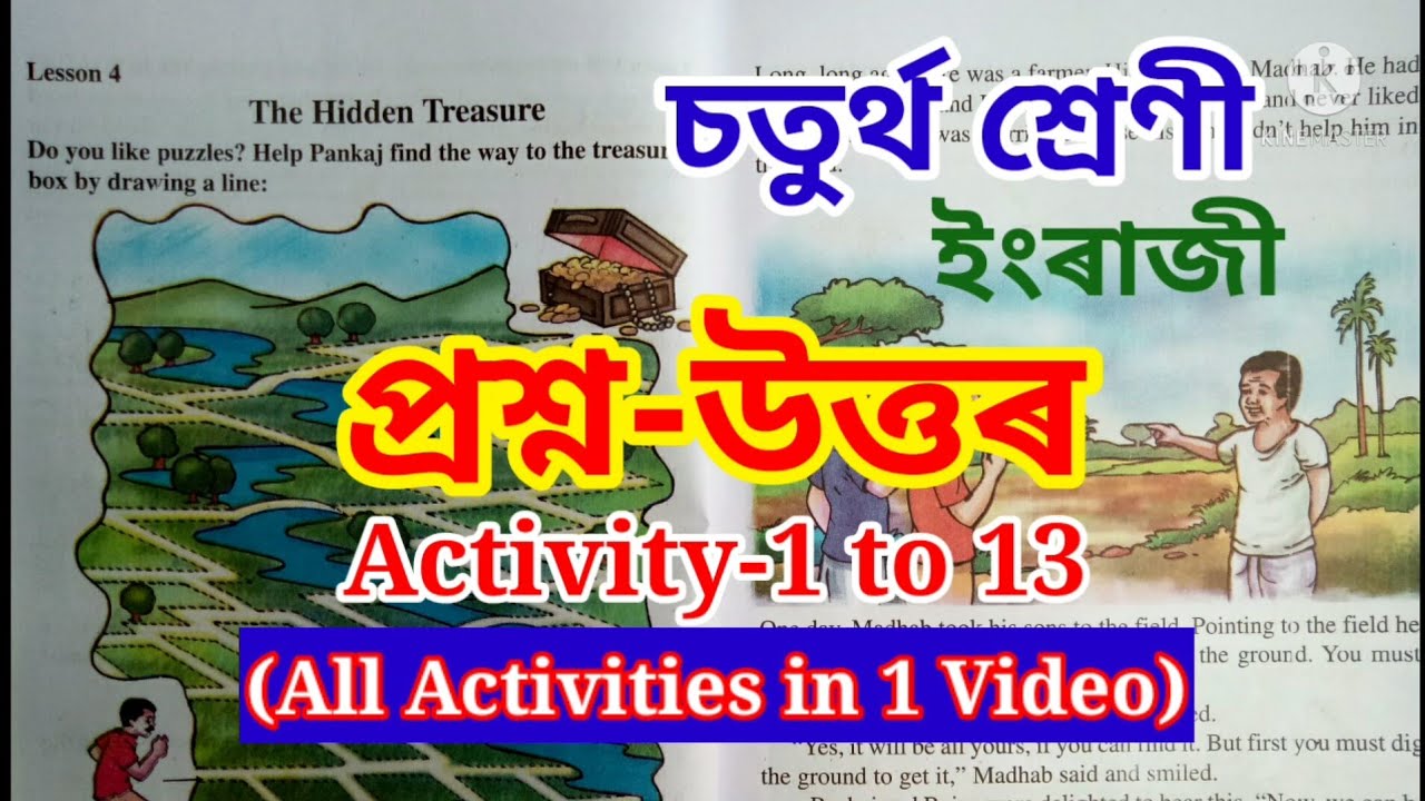 The Hidden Treasure Question Answer Activities Class 4 English Lesson the-hidden-treasure-question-answer-activities-class-4-english-lesson