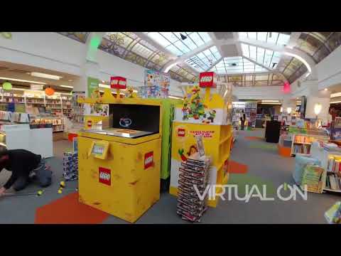 Stunning LEGO Holograms at Fnac Montparnasse, Paris ✨