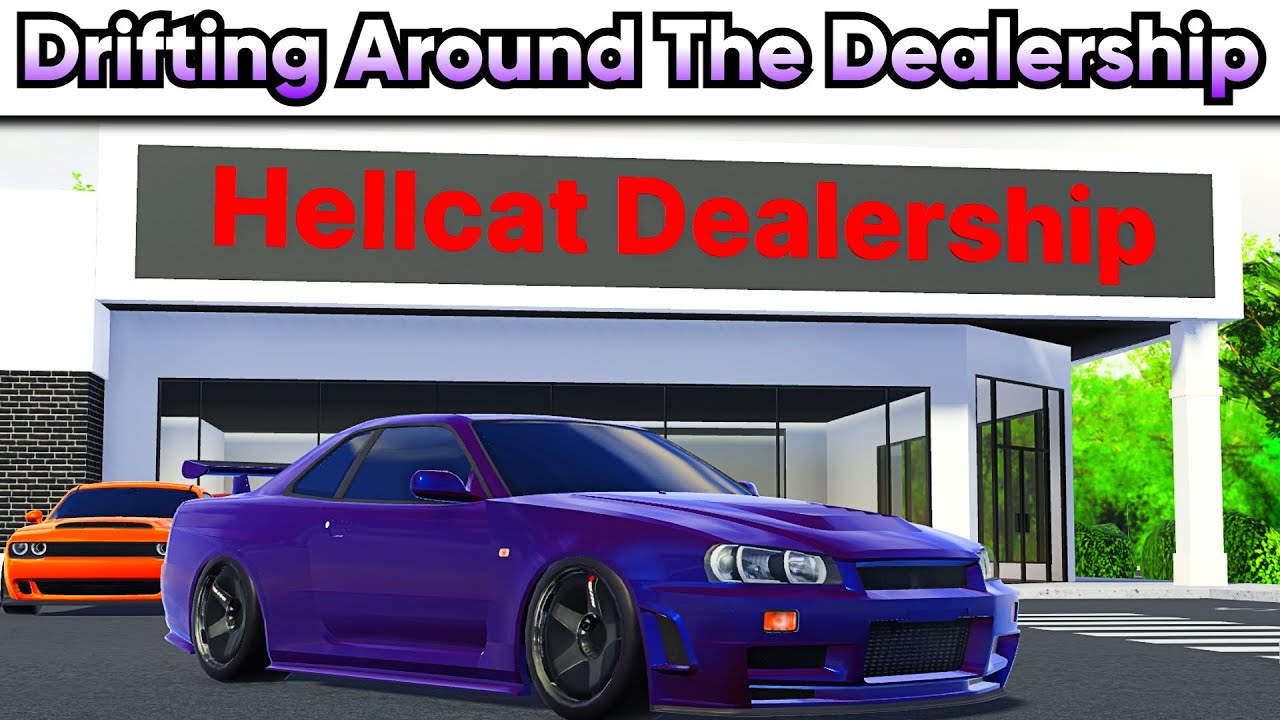 Drifting Around The Hellcat Dealership In Southwest Florida! - YouTube