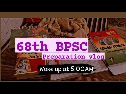 A productive day of BPSC ASPIRANT bpsc study vlog 🏻 12 february 2023 exam,🌸 68th BPSC - YouTube