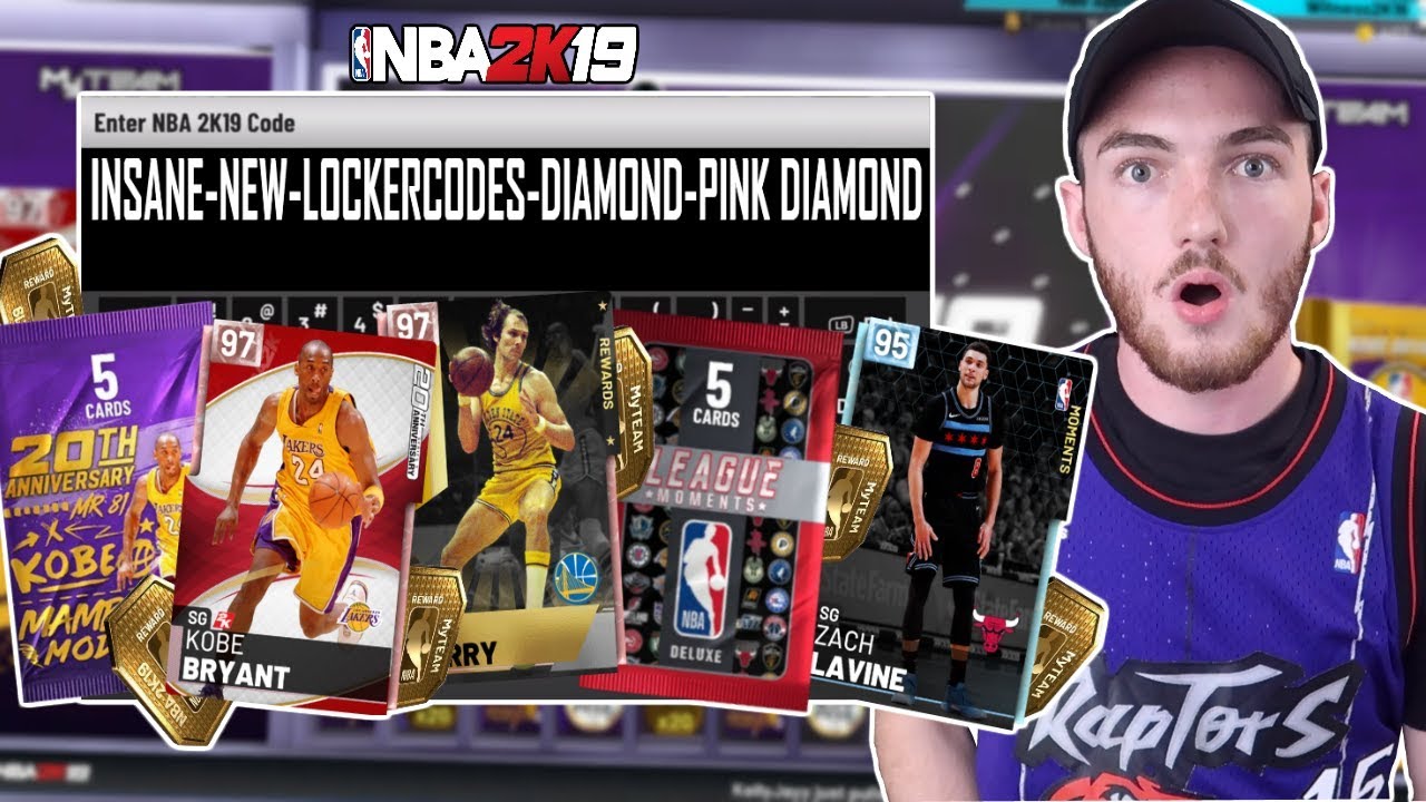 3 NEW FREE *LOCKER CODES* FOR 2K19!!! PINK DIAMOND KOBE, DIAMONDS ...