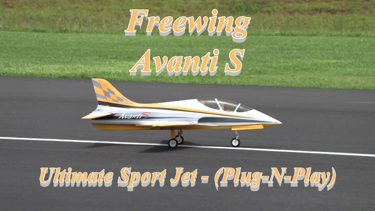Michael Cramer - Freewing Avanti S 80mm PNP Sport EDF - 8-13-2022 - YouTube