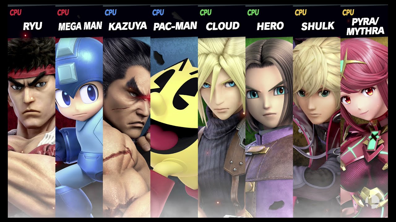 Super Smash Bros. Ultimate - Capcom vs Bandai Namco vs Square Enix vs ...