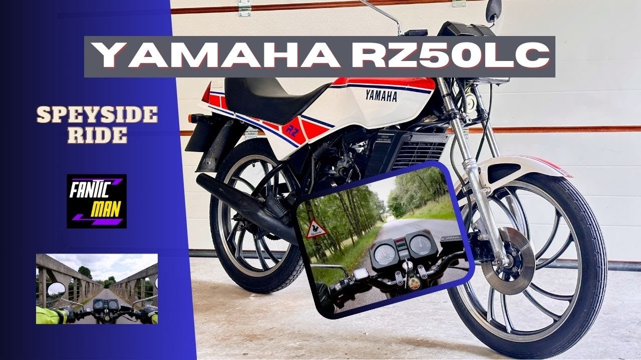 Yamaha RZ50LC | Speyside Ride - YouTube