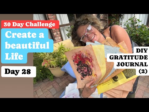 How to create your own GRATITUDE JOURNAL (Part 2). Gathering and ...