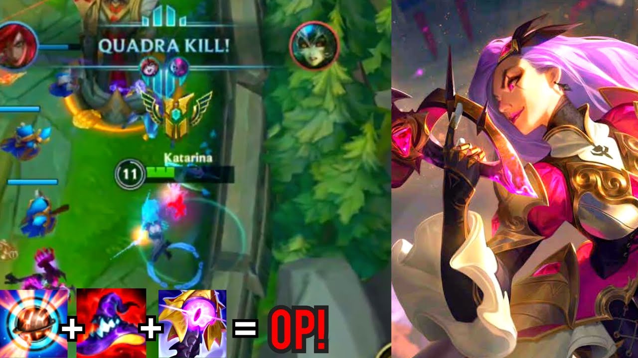 NEW ITEM VERY BROKEN!! BEST KATARINA BUILD! S+ TIER META?!! - WILD RIFT ...