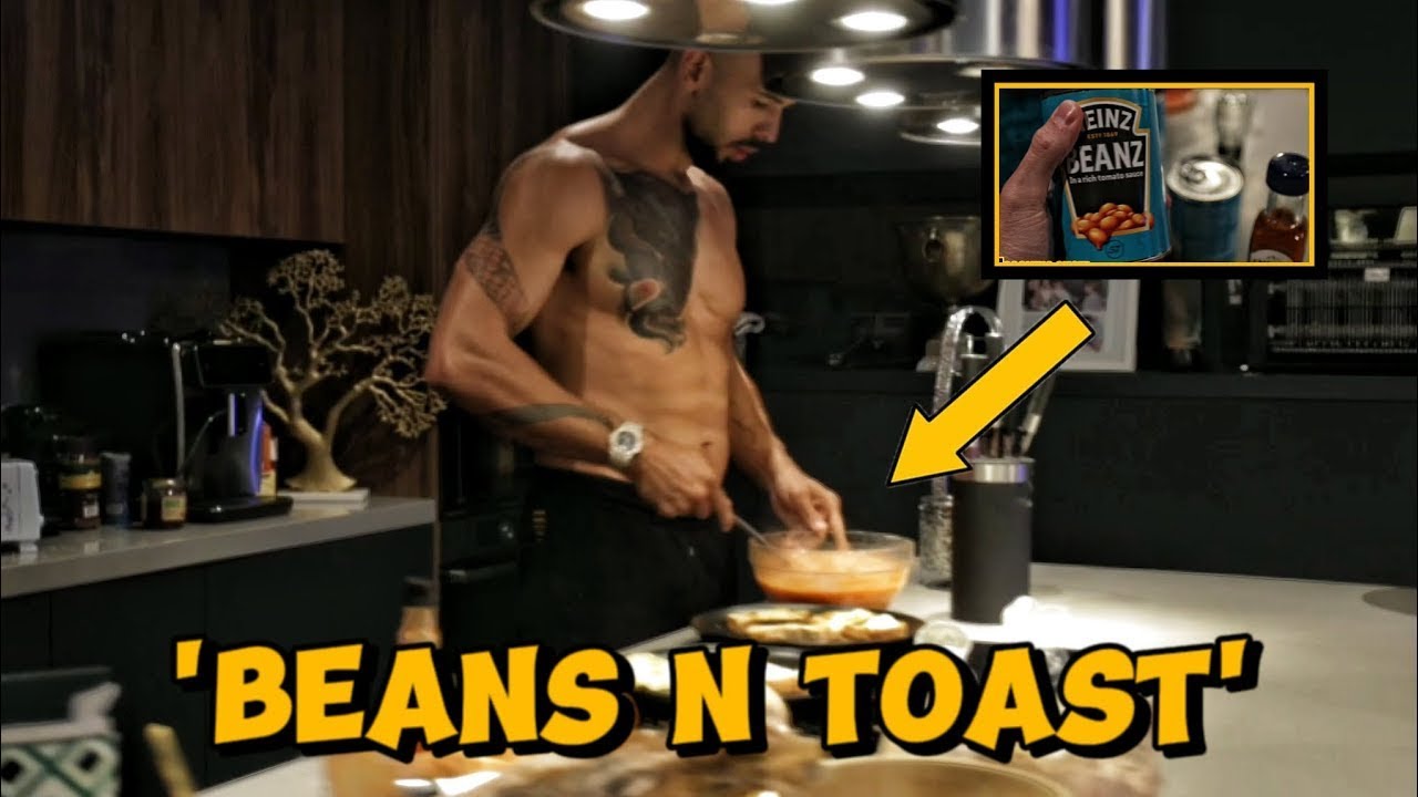 Andrew Tate cooks beans on toast - YouTube