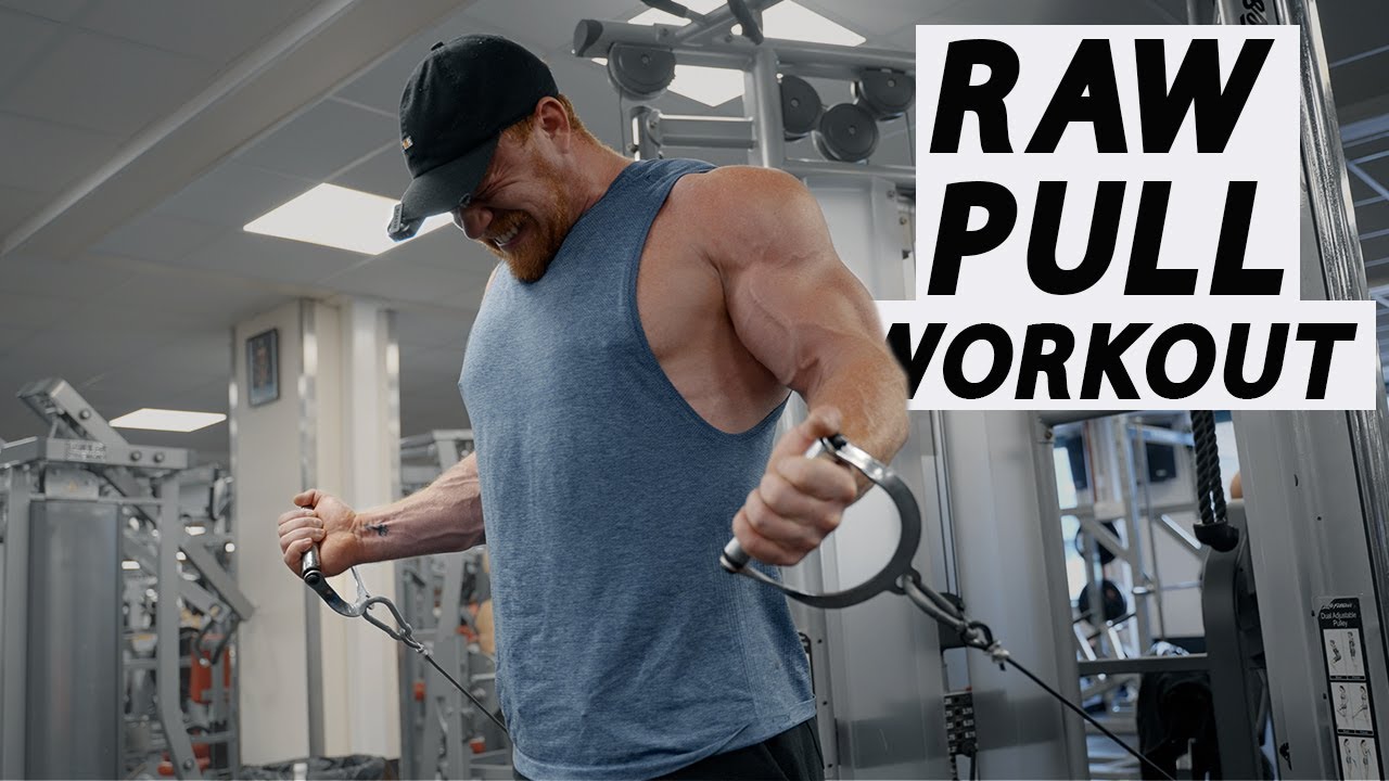 Raw Pull Workout | IFBB Pro Offseason workout - YouTube