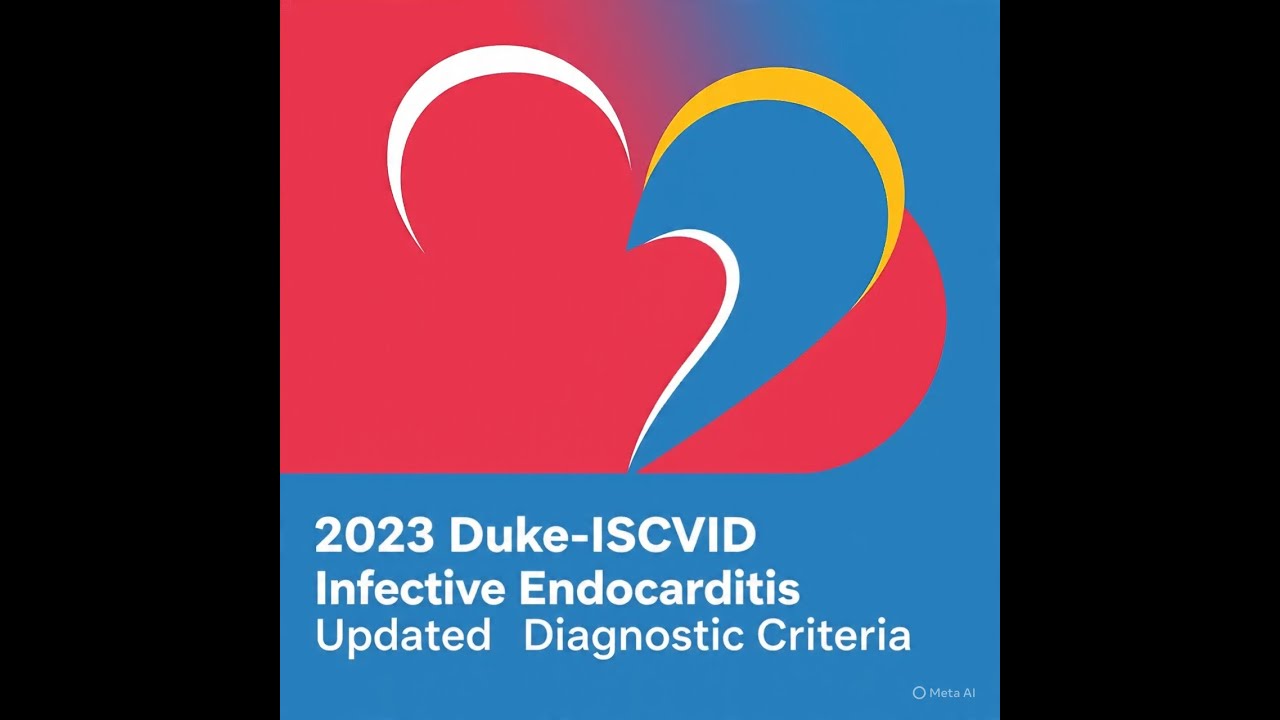2023 Duke ISCVID Infective Endocarditis Updated Diagnostic Criteria ...