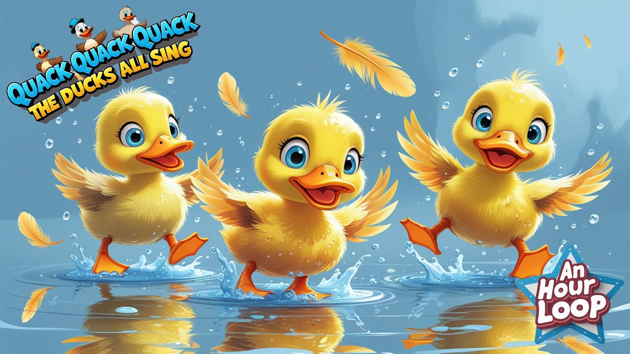 Quack Quack Quack! Fun Duck Song for Toddlers | Kids Sing-Along | An ...
