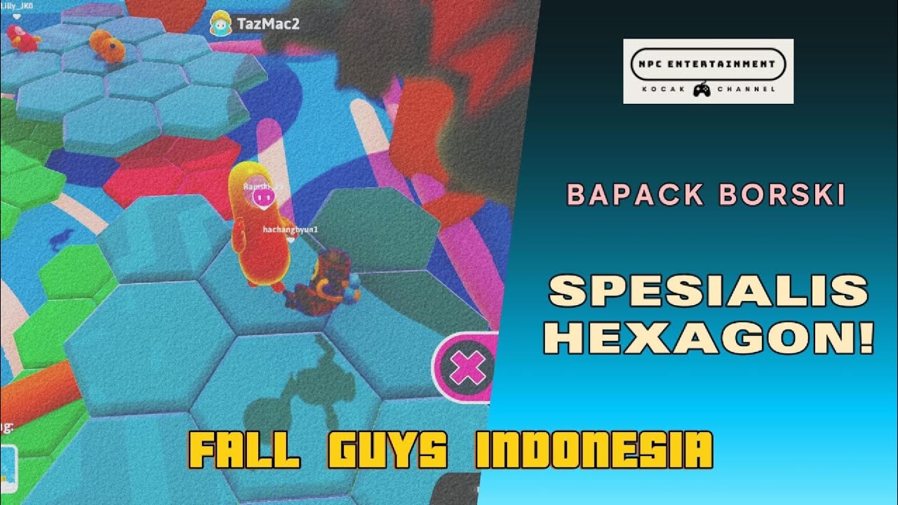 Karena Pak Borski Baru Mandi! | Fall Guys Indonesia #4 - YouTube