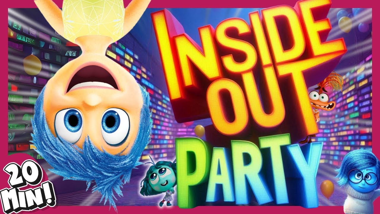 🔵Inside Out Party with Joy: Feelings, Workout & Yoga for Kids! 🎭 ️🧘‍♀ ...