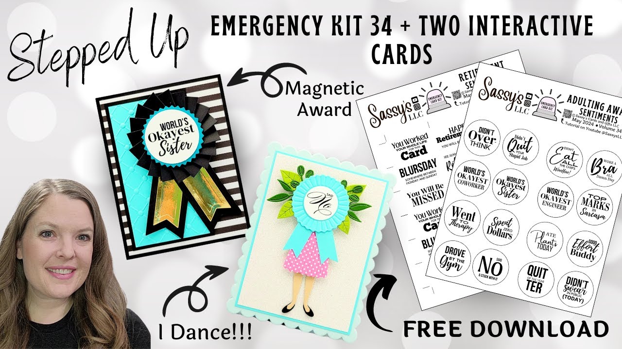 FREE PRINTABLE Stepped Up Adulting Awards and Retirement Sentiments V34 ...