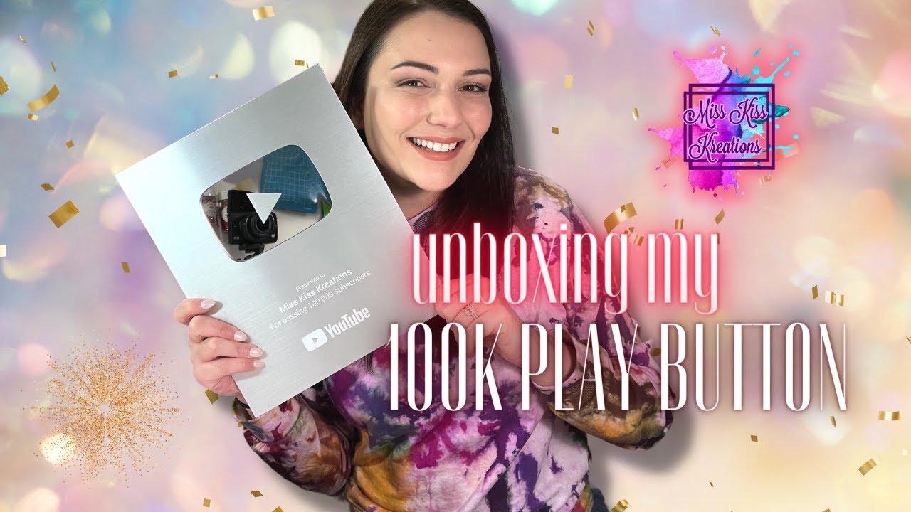 UNBOXING MY 100K PLAY BUTTON - YouTube