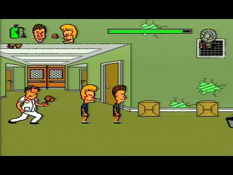 Beavis and Butt-Head - Highland Hospital *Walkthrough* [SNES] - YouTube