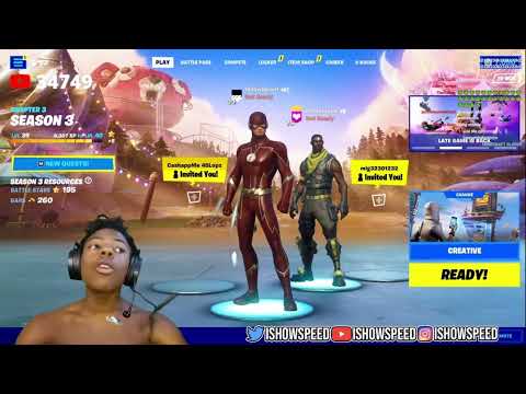 IShowSpeed Scams a Cancer Patient in a Fortnite Wager?! (Full Wager & Scam) - YouTube
