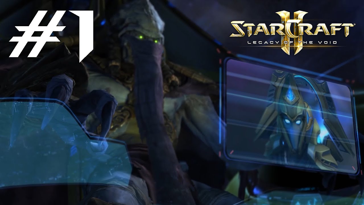 StarCraft II Legacy of the Void Prologue Campaign EP.1 | Dark Whispers - YouTube