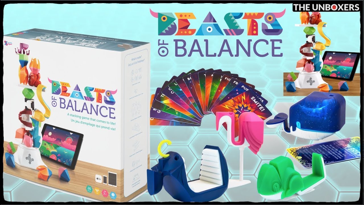Beasts of Balance the Wild Stacking Game of Creation - YouTube