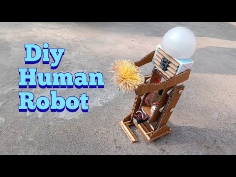 Home made Human Robot | how to make Human Robot | Diy walking Robot |# ...