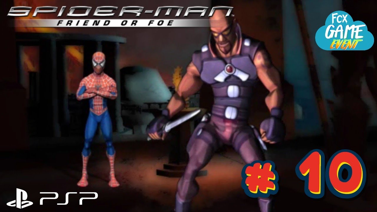 Walkthrough Spider-Man - Friend or Foe: Part 10 - Undercity (1/3) (PSP ...