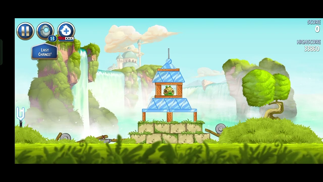 Angry Birds Star Wars II Level Failed - YouTube