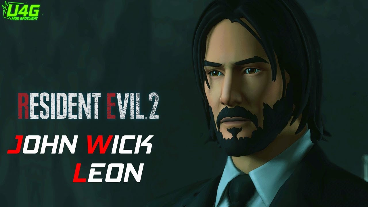 Resident Evil 2 Remake John Wick Gameplay and cutscenes - YouTube