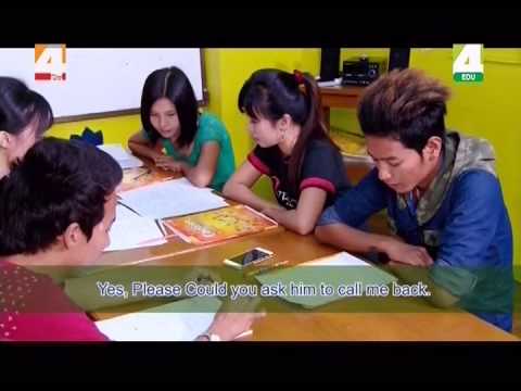 Myanmar English Learning & Training Part 18 - YouTube