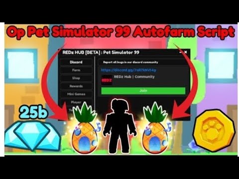 Pet simulator 99 OP REDz hub script 2024 🦖 WORKING 🦖 - YouTube