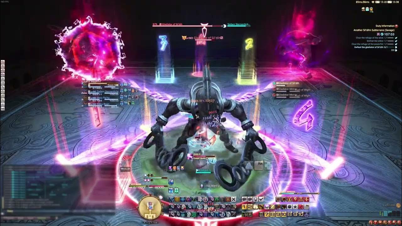 [FFXIV] Another Sil'dihn Subterrane (Savage) ASS (Savage) Criterion Dungeon Savage SGE POV (6.38 ...