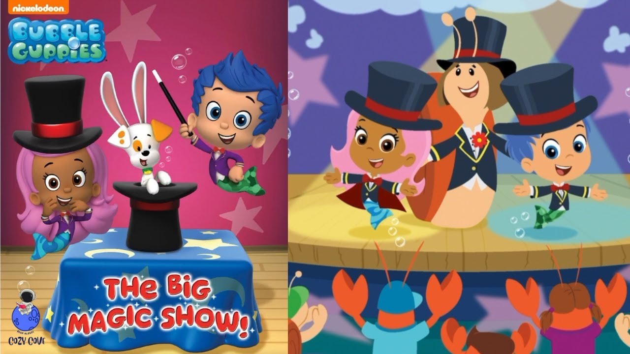 🪄🐇 Bubble Guppies: The Big Magic Show! - Kids Read Aloud 📖 - YouTube