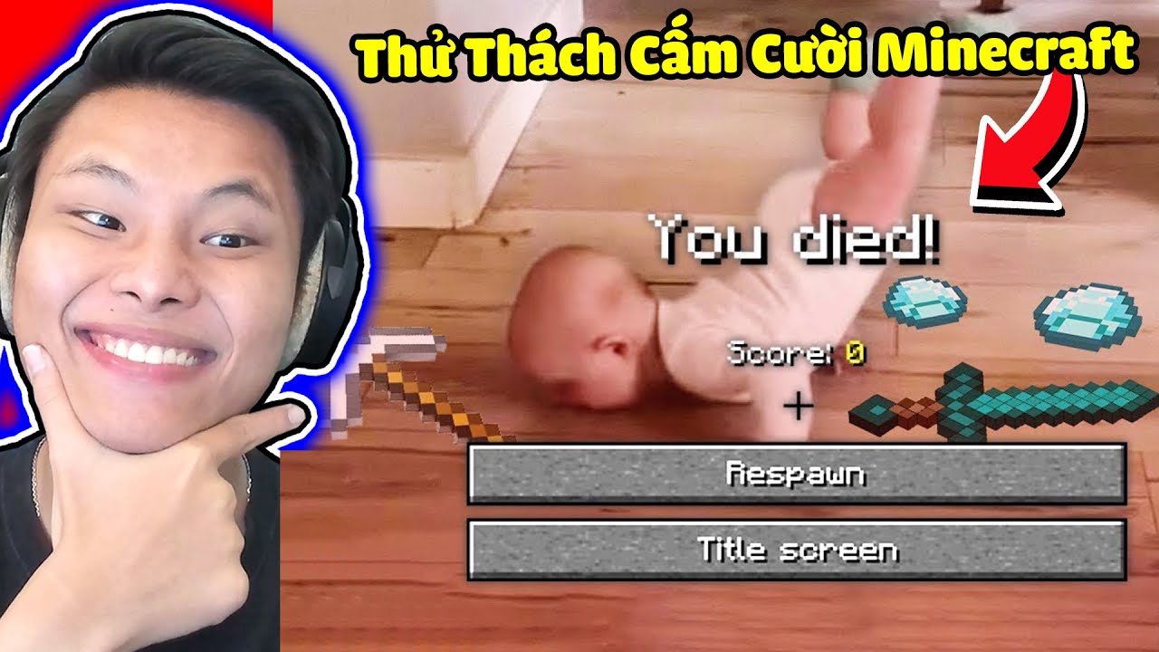 THỬ THÁCH CẤM CƯỜI MINECRAFT MEME | JAYGRAY REACTION NẾU BẠN CƯỜI THÌ ...