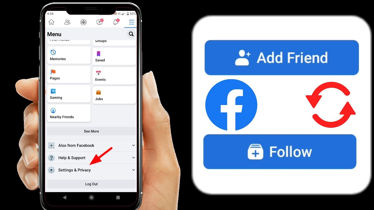 🔥Facebook Followers Settings 2021 | Follow Button on facebook profile ...