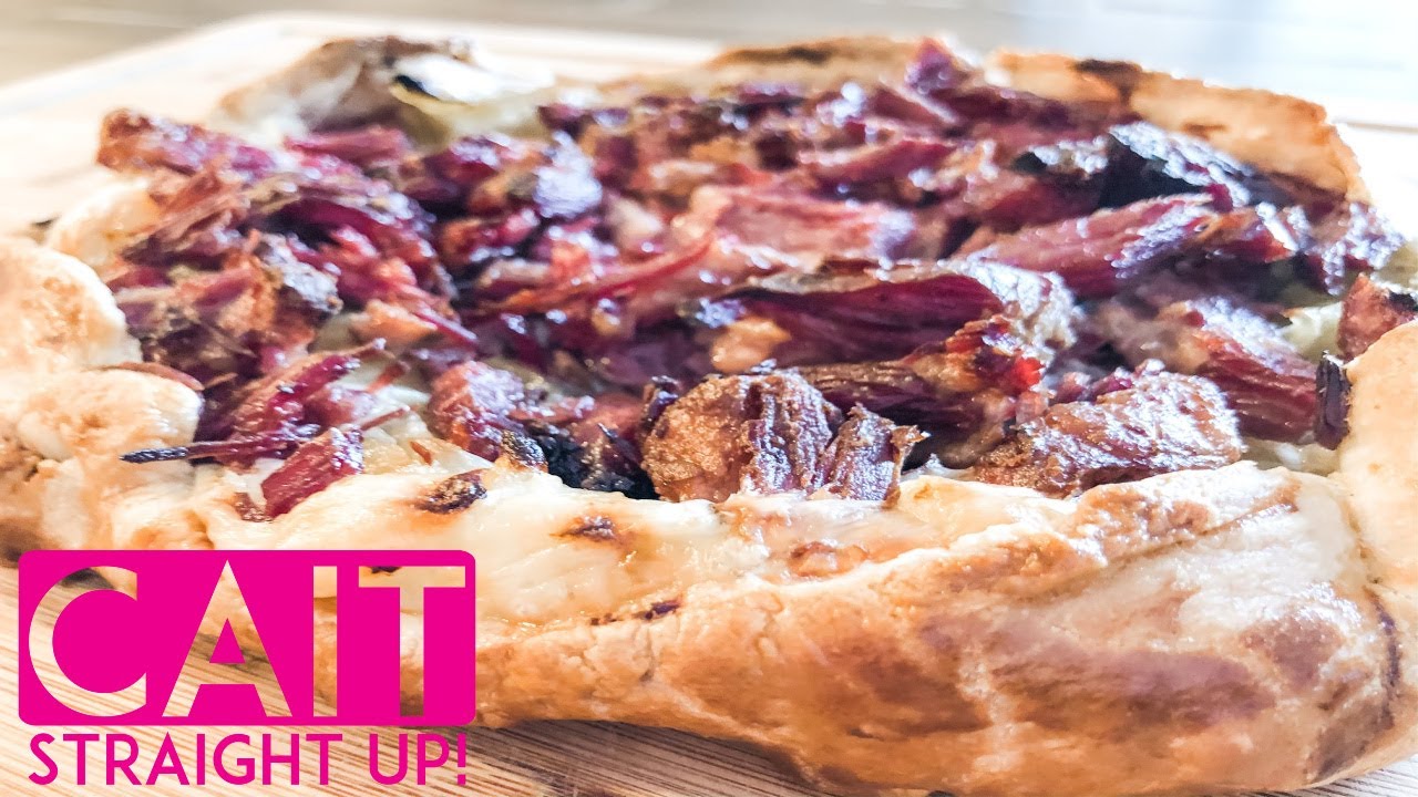 Corned Beef and Cabbage Galette Recipe | Cait Straight Up - YouTube
