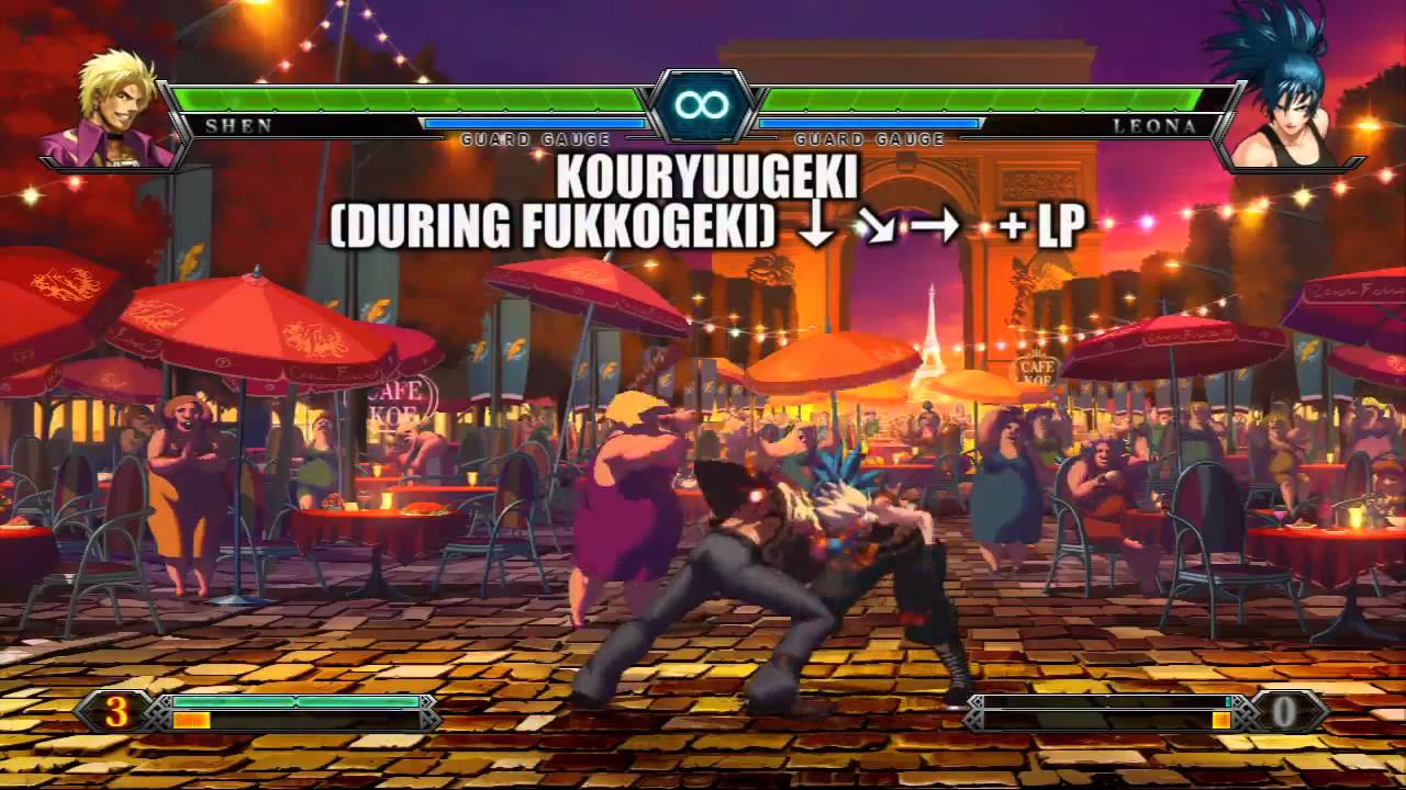 KoF XIII | Team Elizabeth | Shen Woo - YouTube