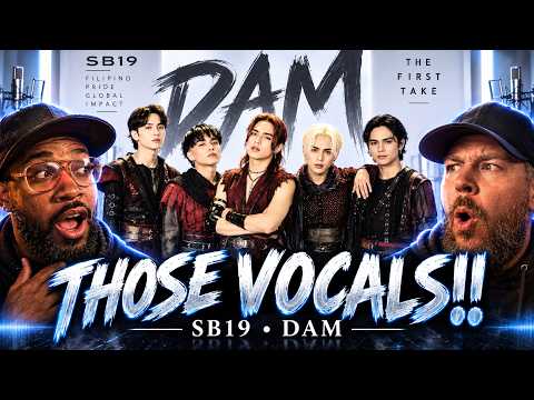 THOSE VOCALS!! American Rappers React to SB19 - DAM | THE FIRST TAKE | First Time Watching
