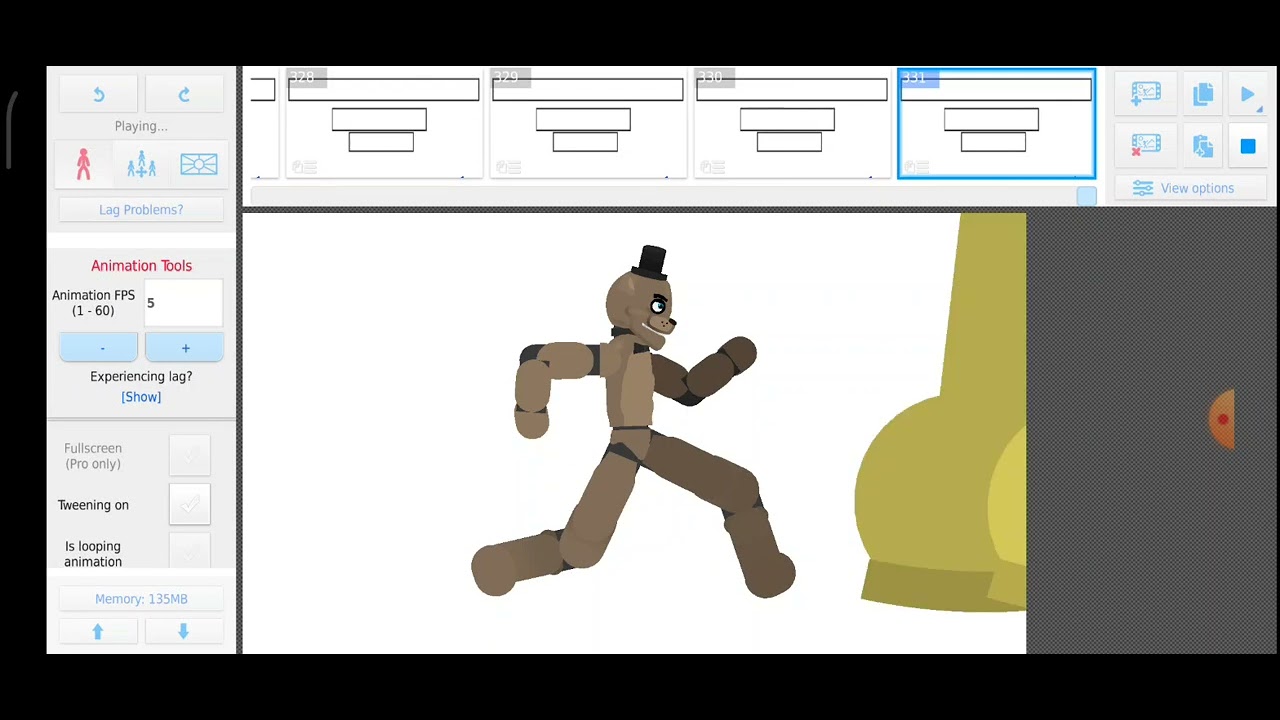 fnaf stick nodes animation|| KILLER trailer || many dread nights at ...
