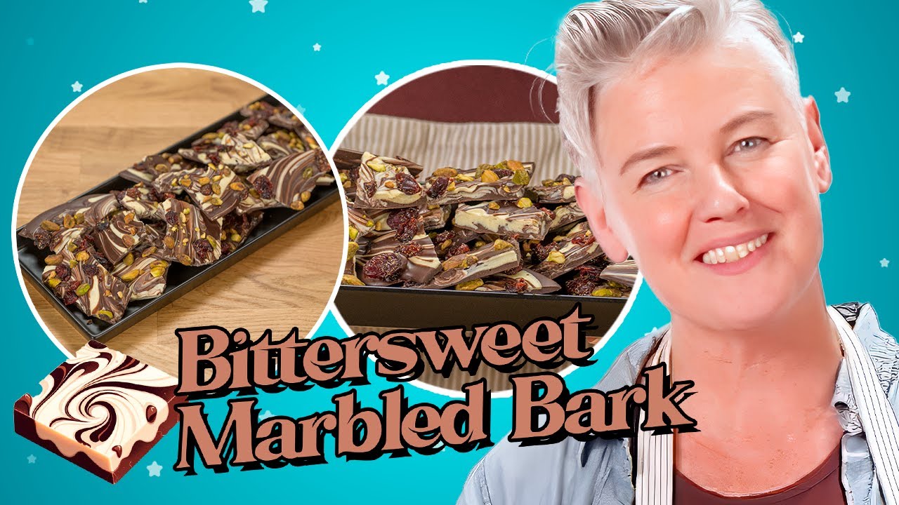 Quick & Easy Marble Bark Chocolate Recipe 😋🤤🍫 - YouTube