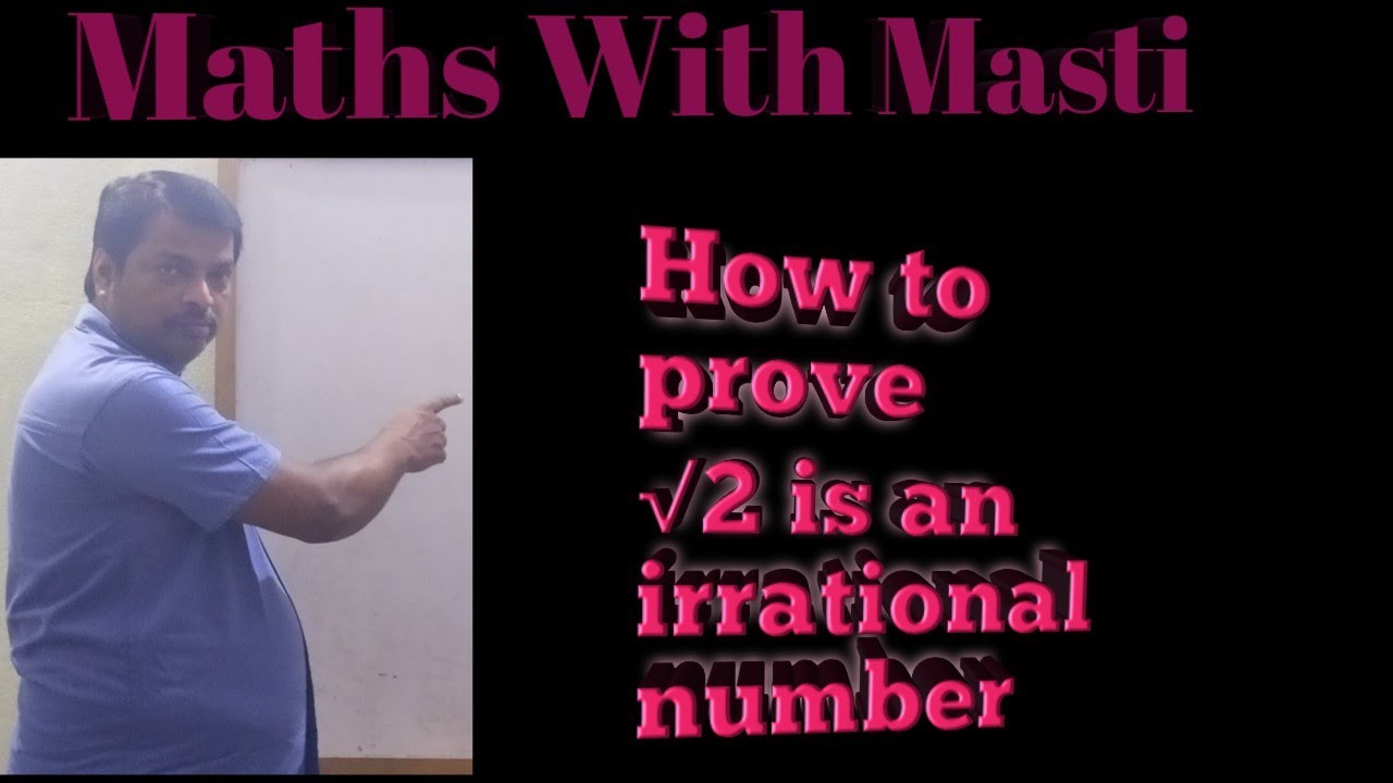 How to prove √2 is an irrational number (prove that √ 2 is an ...