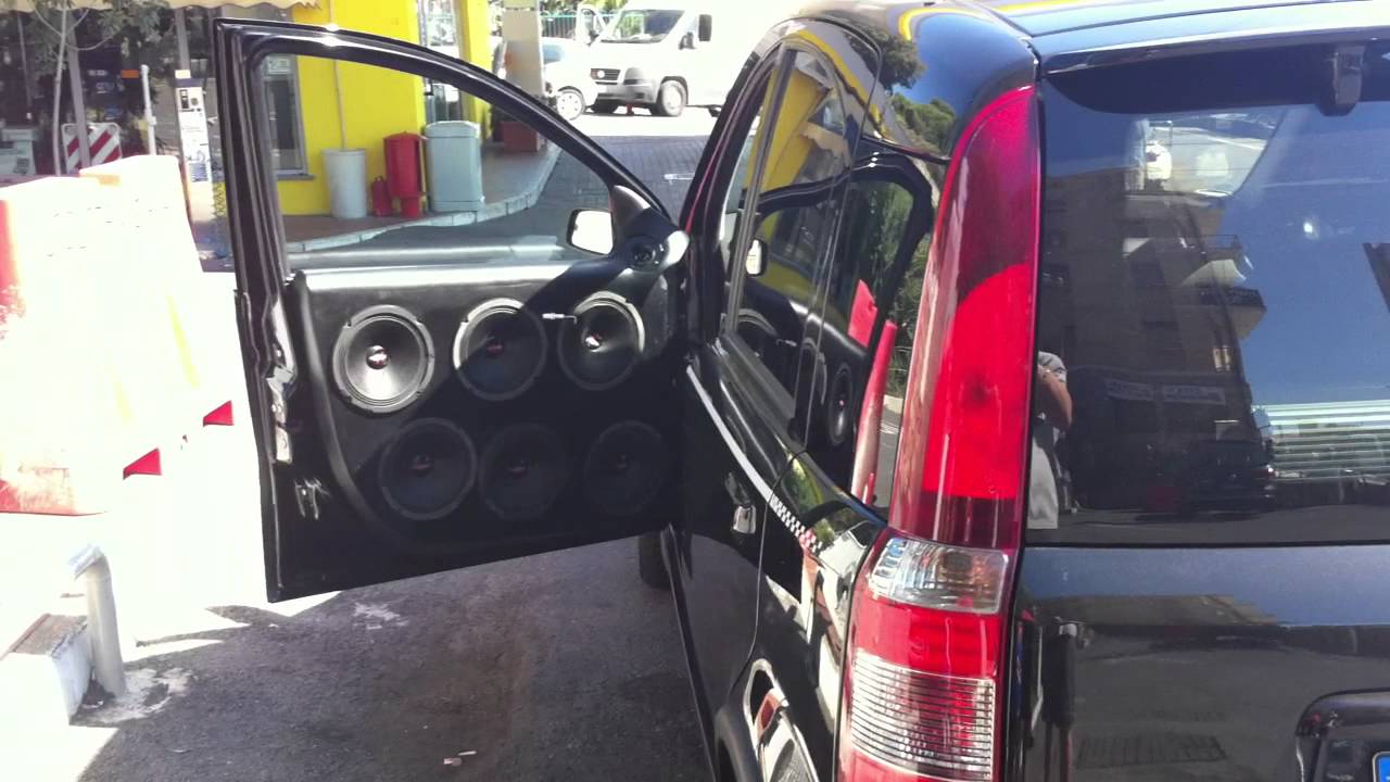 Panda 100HP tuning - con un piccolo impianto - YouTube