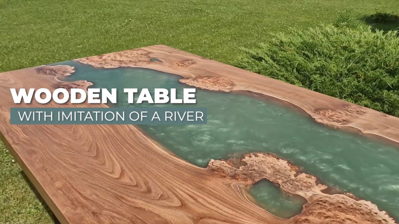 DIY River Table: Epoxy Resin and Wood Masterpiece Tutorial | Craft ...