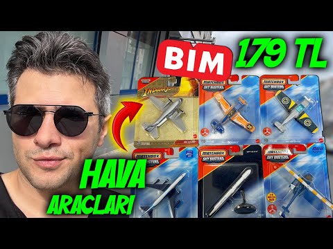 BİM'e GELEN MATCHBOX HAVA ARAÇLARINI İNCELEDİM ! | Şans benden yana!