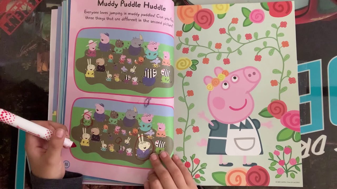 Peppa Pig Super Sticker Book, Learn with Peppa & George! Kids Episode 3 ...