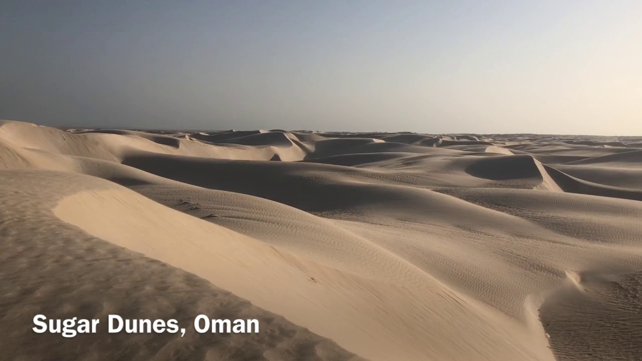 The Stunning Sugar Dunes of Al Khaluf - YouTube